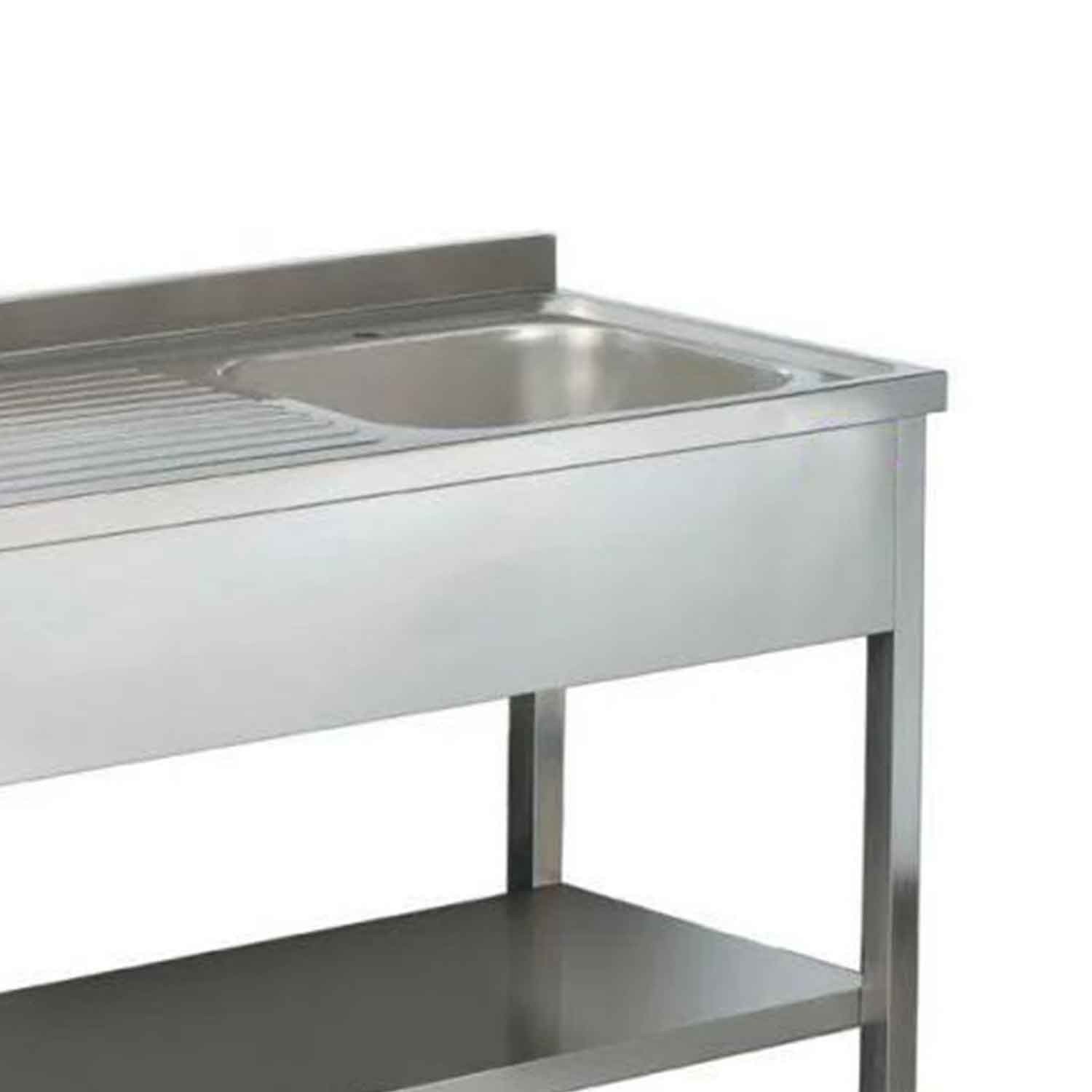 Spalator, 1 cuva, din inox, dimensiuni 700x700x850mm