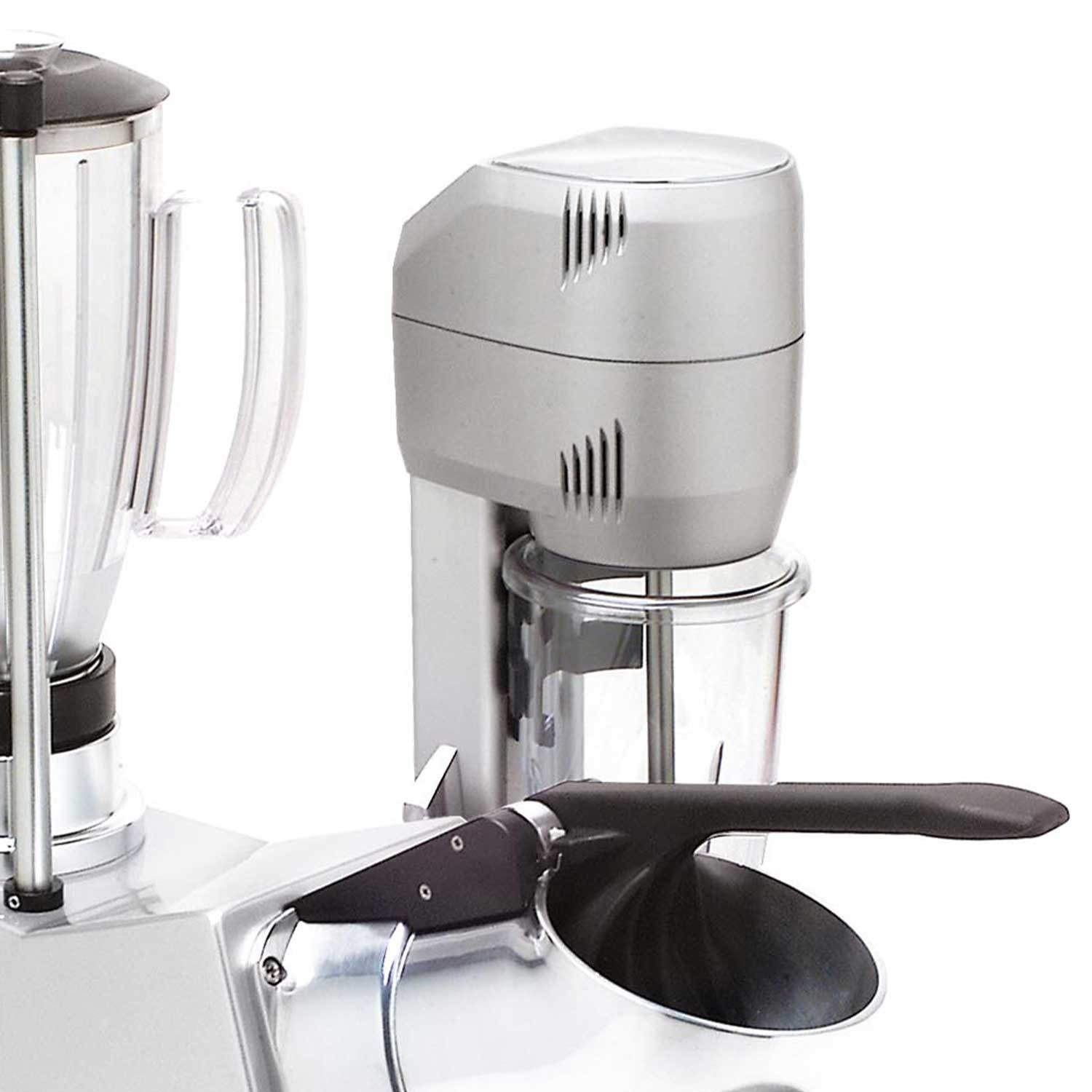 Aparat spart gheata-blender-mixer, pahar inox, 0.8+1.7 L