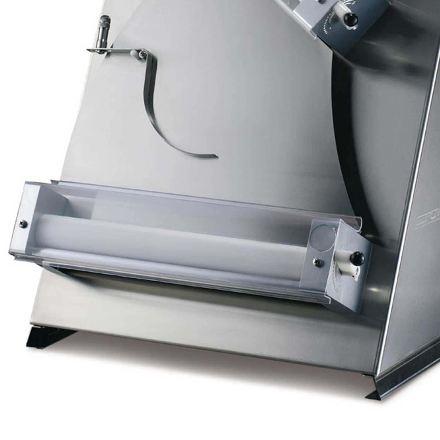 Formator de aluat pentru pizza cu 2 perechi role, 80/400g aluat