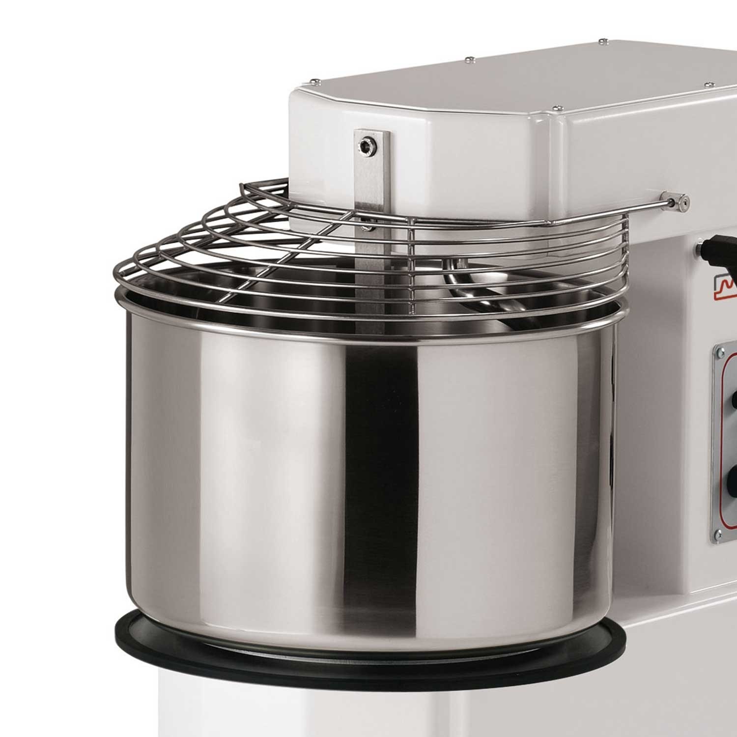 Malaxor aluat, 38 kg, cap rabatabil, cuva 40 L, 2 viteze