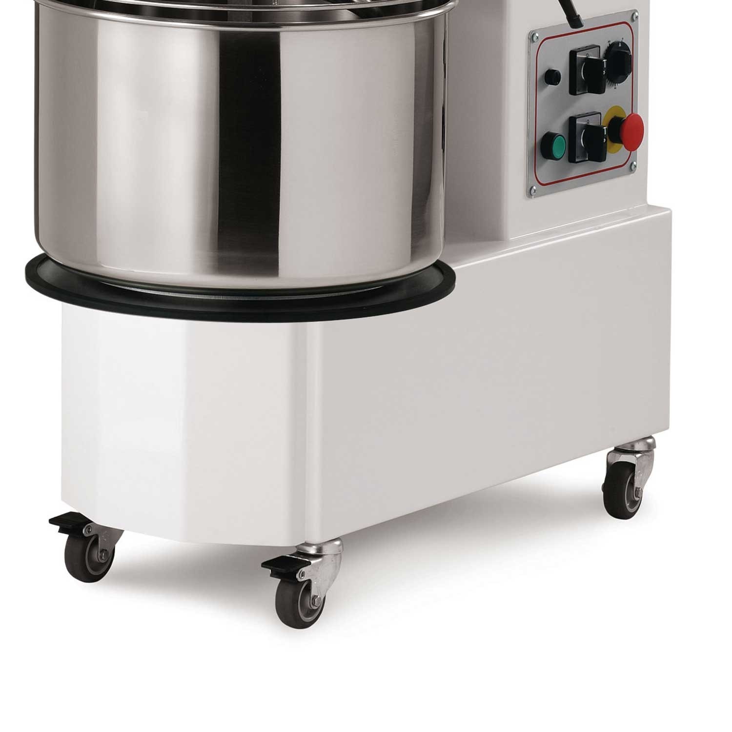 Malaxor aluat, 38 kg, cap rabatabil, cuva 40 L, 2 viteze