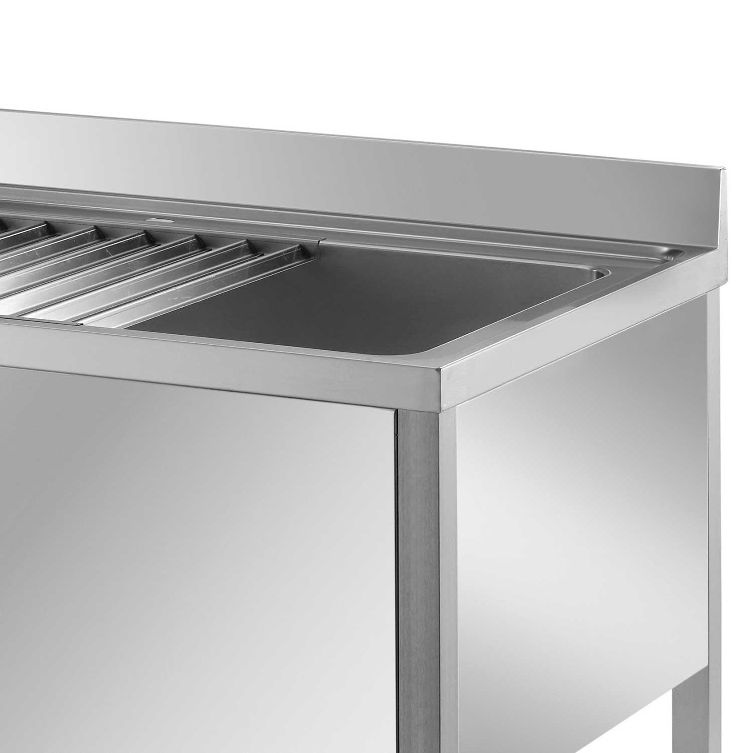 Spalator vase mari inox, 1000x700x850 mm, 1 cuva