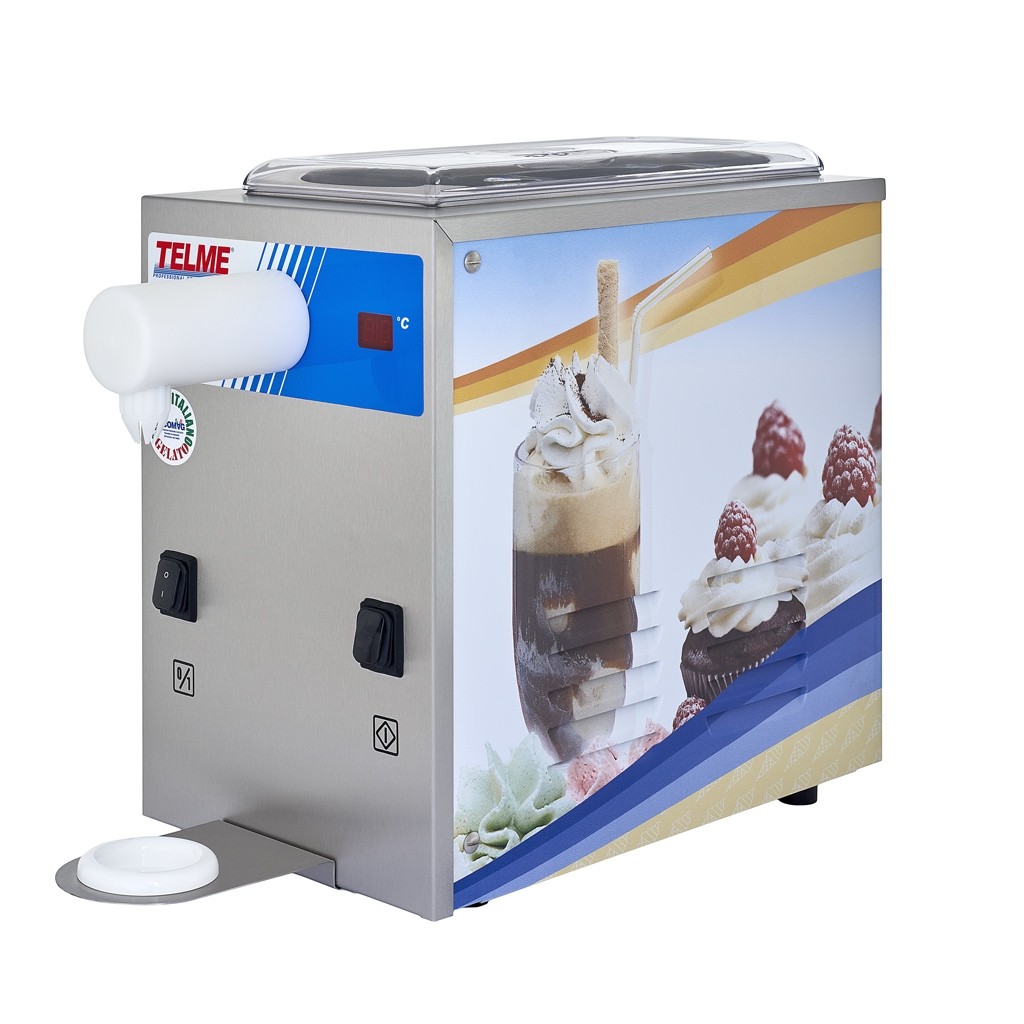 Masina pentru frisca, cuva extractibila, productivitate 100 L/h