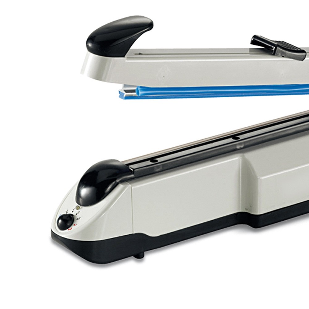 Aparat de lipit pungi cu cutter, 700W, timp ambalare 0.5-2.5 sec