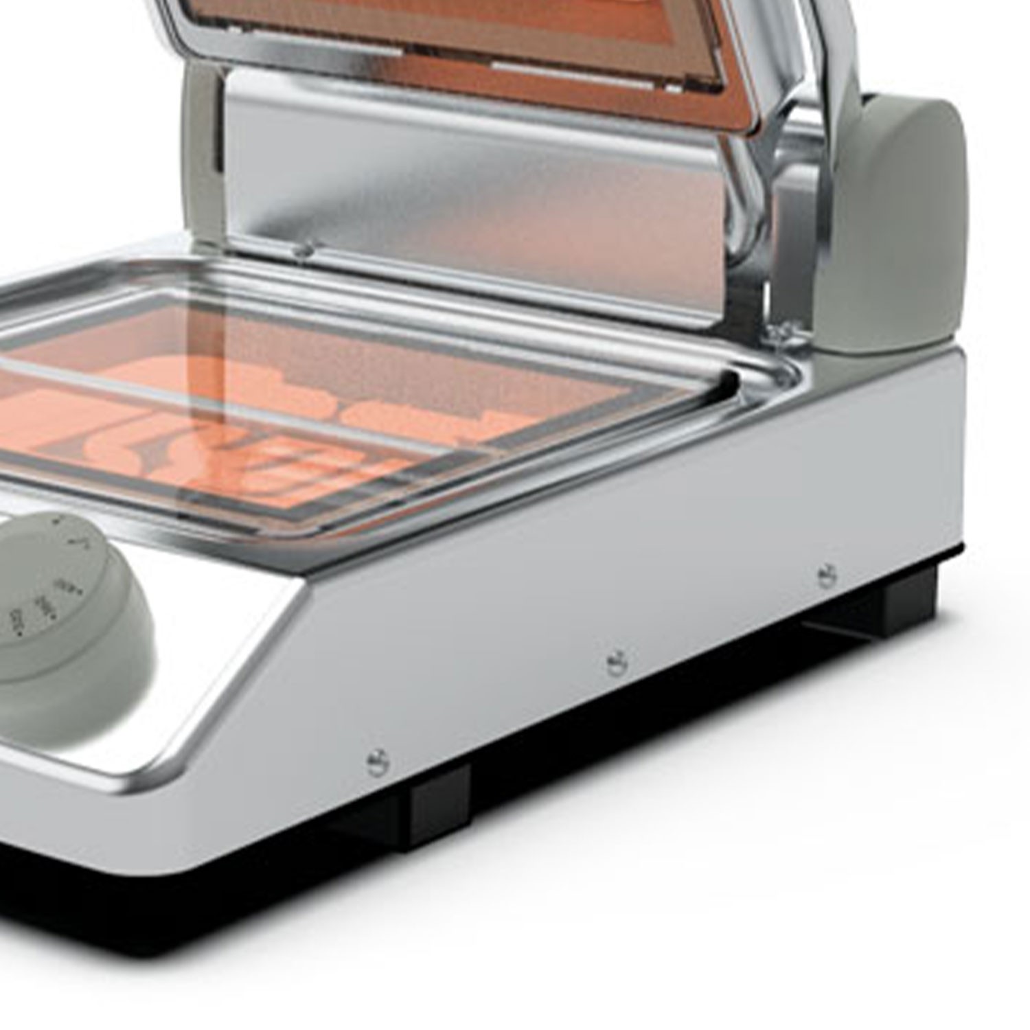 Tostiera simpla, control manual, 1500 W, ceramica transparenta